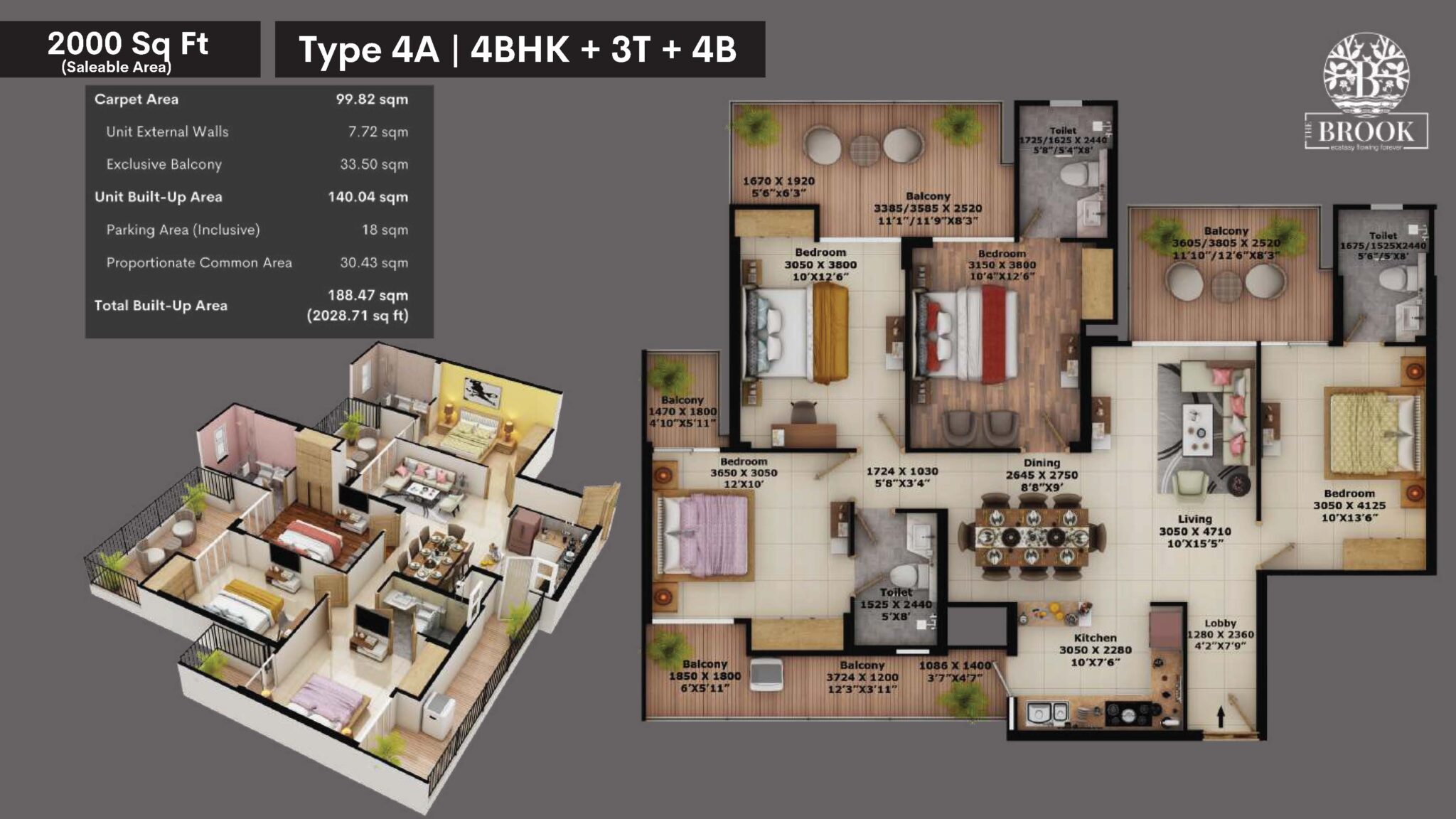 Fusion The Brook & Rivulet - Contact 9599126750 for Best Price